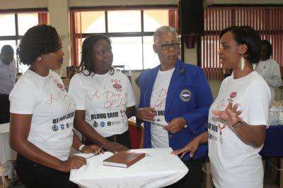Photo: LASCO Ambassador blood drive - All Woman