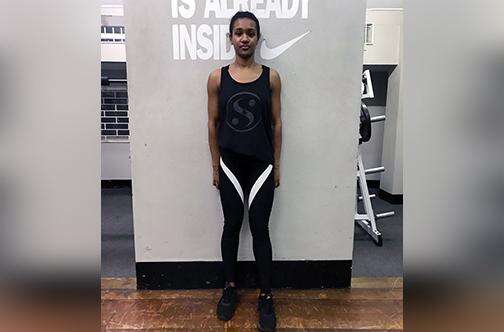 Jamila Pinto's weight training - All Woman