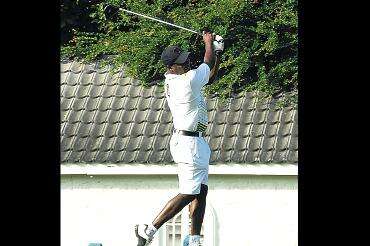 Lara tees off - Jamaica Observer