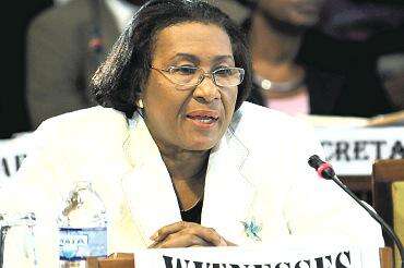 Yes, Dorothy, sock it to them! - Jamaica Observer