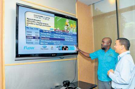 Flow adds banner ads to TV guide - Jamaica Observer