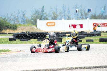Thrills and spills at go-kart meet - Jamaica Observer