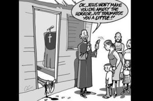 These days, standing up for Jesus requires serious guts. Who knew ...