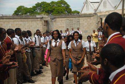 First girls at Cornwall College - Jamaica Observer