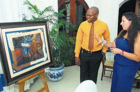 Meany stages successful solo art show - Jamaica Observer
