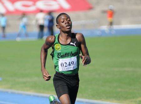 Calabar's Taylor clocks first record at Champs 2014 - Jamaica Observer