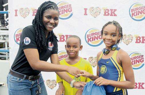 Record-breaking spree at Burger King/YMCA swim meet - Jamaica Observer