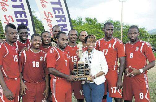 Scotiabank clip JNBS 1-0 to retain Bankers Association Trophy - Jamaica ...