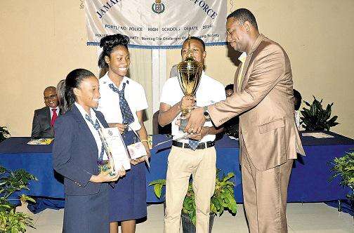 PHOTO: Titchfield High champions - Jamaica Observer