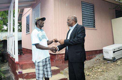 30 people receive benefits under Indigent Housing Project - Jamaica ...