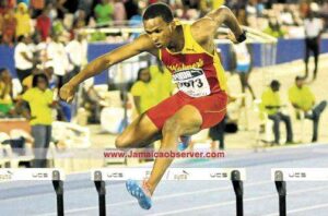 Jaheel Hyde sets 400m hurdles national junior record - Jamaica Observer