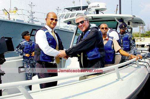 JDF Coast Guard gets two new vessels from United States - Jamaica Observer