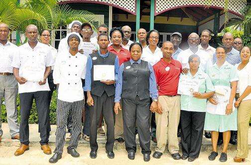 Sandals Negril honours staff - Jamaica Observer