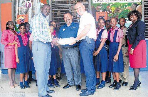 Corinaldi Primary gets back-to-school gift - Jamaica Observer