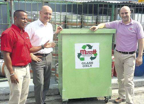 Minott re-enters recycling - Jamaica Observer