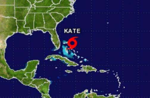 Tropical Storm Kate could become hurricane as it moves away from the ...