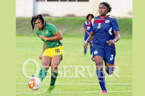 Fray hits brace as Young Girlz batter Bermuda 5-1 - Jamaica Observer