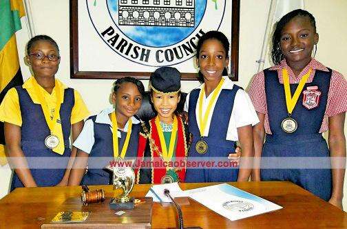 Pell River Primary student is Youth Mayor of Lucea - Jamaica Observer