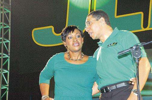 Holness family visits children and golden age institutions - Jamaica ...