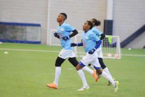 Off and running! Digicel Kick Start ballers hit pitch at Man City ...