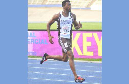 Demish Gaye on the fast track in 400m - Jamaica Observer