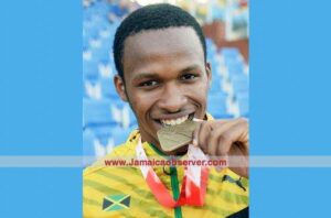 Jaheel Hyde makes history by defending 400m hurdles title - Jamaica ...