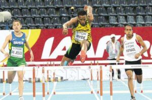 Jaheel Hyde easily qualifies for final of 400m hurdles - Jamaica Observer