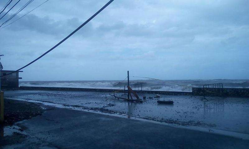 Work underway to prevent further erosion of Buff Bay roadway — NWA ...