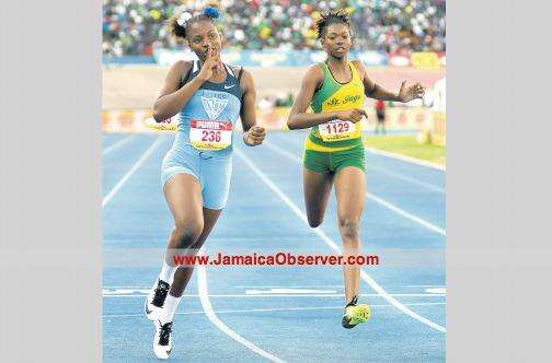 Edwin Allen in a flash - Jamaica Observer