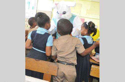 Benevolent Easter bunny helps western Jamaica students - Jamaica Observer