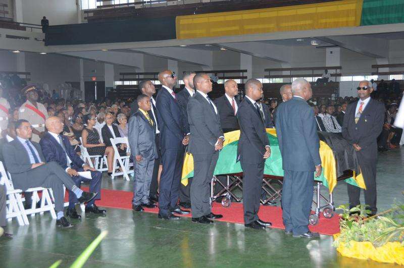 Hundreds bid farewell to Captain Burrell - Jamaica Observer
