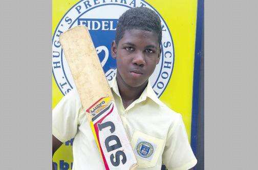St Hugh's Jordan Johnson smashes 293 in Scotiabank Prep School cricket ...