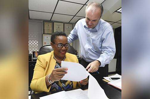 Sharon Donaldson: driving General Accident to new heights - Jamaica ...