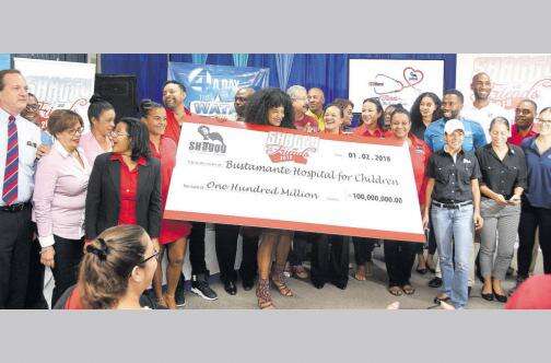 Shaggy gives hospital $100m - Jamaica Observer