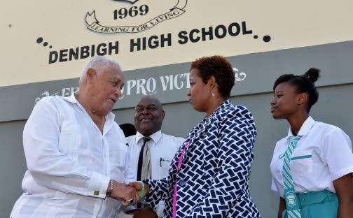 MP reaches out to Denbigh High - Jamaica Observer