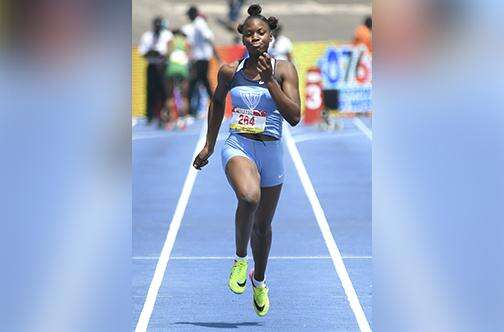 Kevona Davis thrills with 200m record - Jamaica Observer