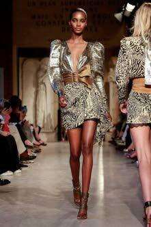 The World at their Heels - SAINT Models Walk for Top Fashion Houses ...