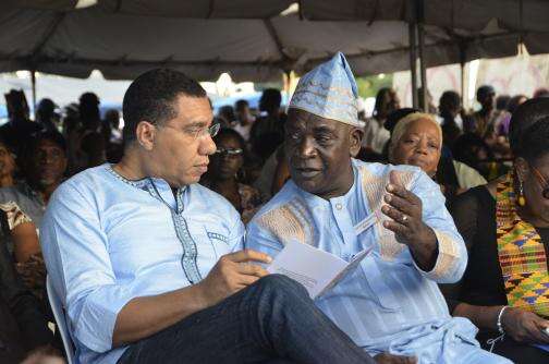 Holness hails Accompong Town Maroons - Jamaica Observer