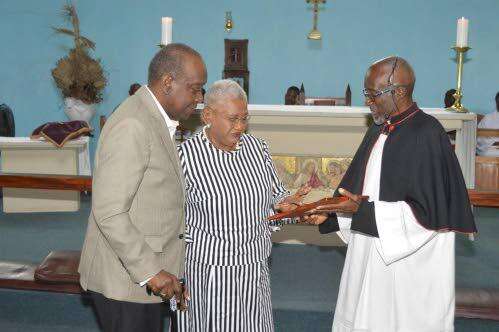 St Luke's honours Derrick Smith and wife for 50 years of marriage ...
