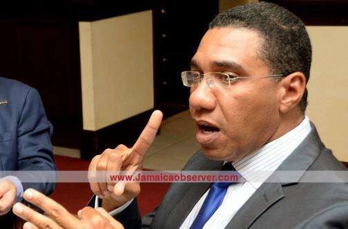 Holness gets busy - Jamaica Observer