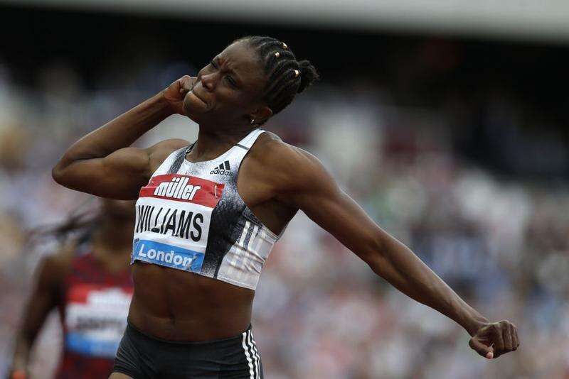Danielle Williams sets new 100mH national record in London - Jamaica ...