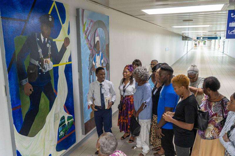 Windrush struggles, triumphs get a voice through powerful murals ...