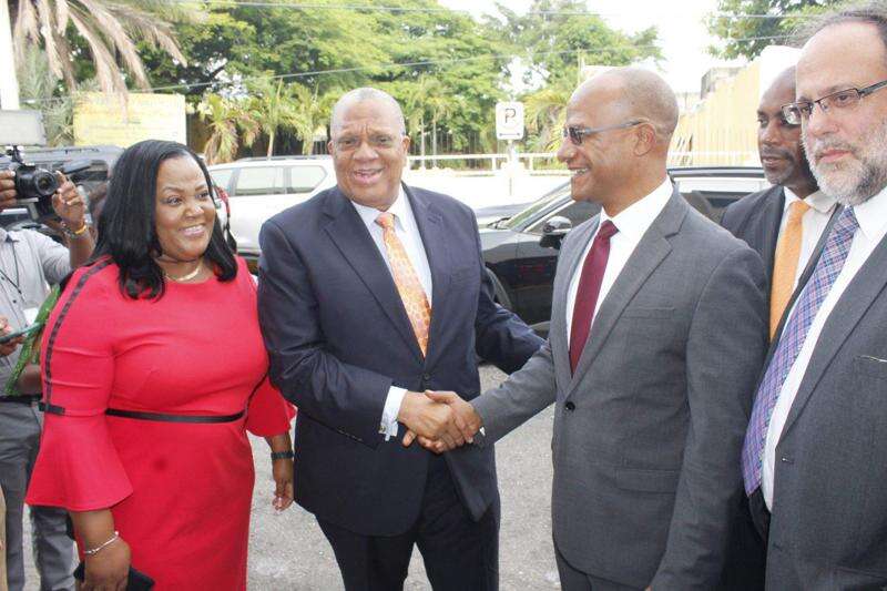 Phillips, Bunting enter Parliament together in a show of unity ...