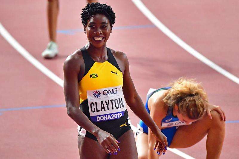 Doha 2019: Rushell Clayton wins heat for 400mH semi spot - Jamaica Observer
