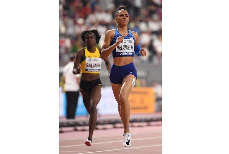 Doha 2019: Shiann Salmon takes 3rd automatic spot in 400mH heat - Jamaica Observer