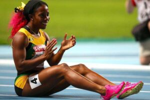 #Doha2019 4 Days to go — 4 times Shelly-Ann made a fashion statement ...