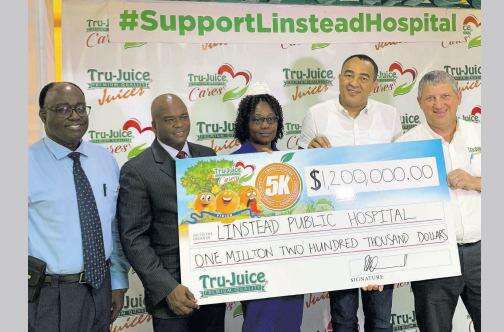 More help for Linstead hospital through Tru-Juice partnership - Jamaica ...