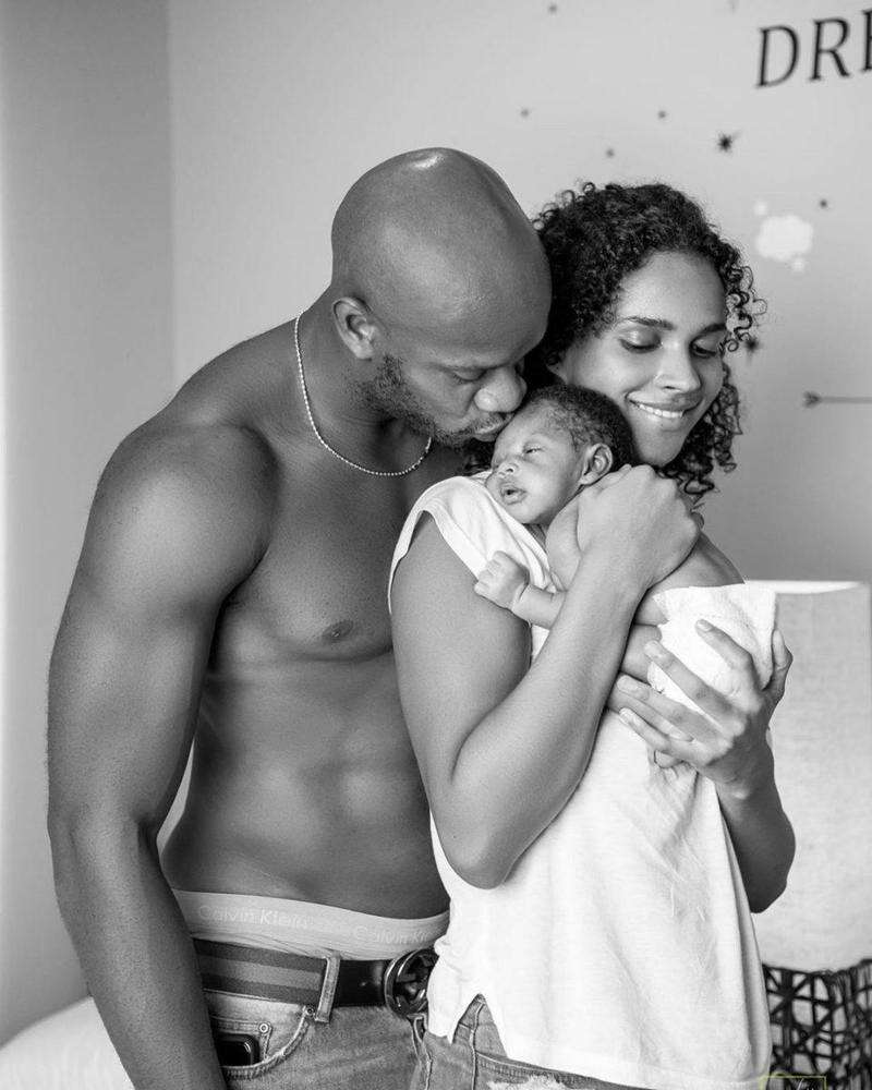 Proud papa: Asafa Powell shares photo of baby son - Jamaica Observer