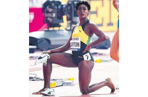 Salmon, Clayton move into 400m hurdles semi-finals, Whyte out - Jamaica Observer