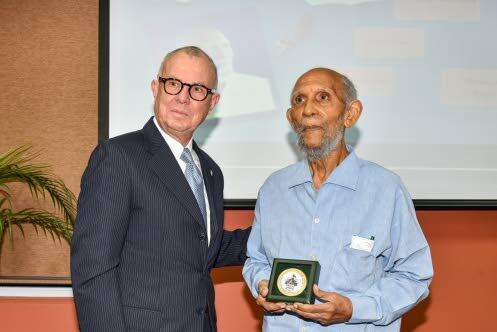 Sir Roy Augier receives UWI Chancellor's Medal - Jamaica Observer